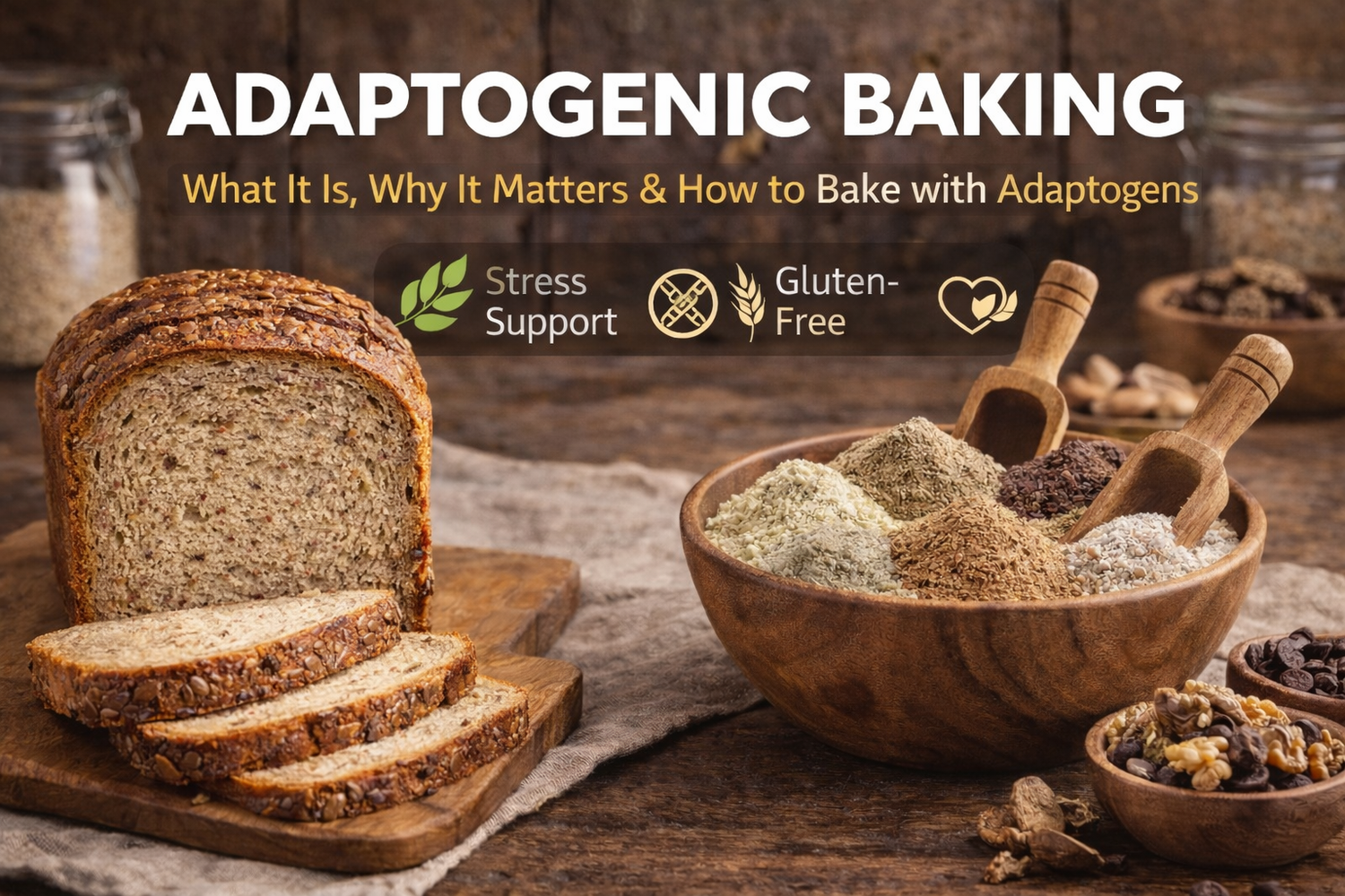Adaptogenic Baking: A Modern Approach to Wellness Baking – The Natural ...