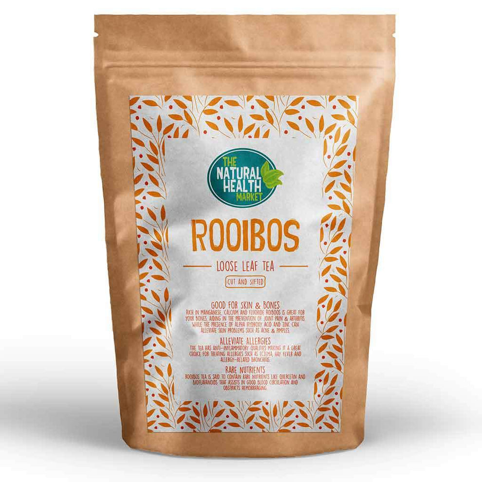 Red Bush Rooibos Tea Loose Leaf, Rich, Smooth, Caffeine-Free – The ...