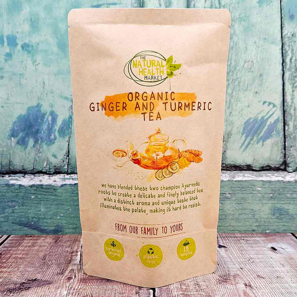 Organic Ginger and Turmeric Tea Bags